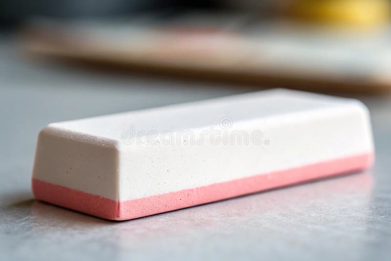 Rubber eraser close-up stock image. Image of rubber - 346965807