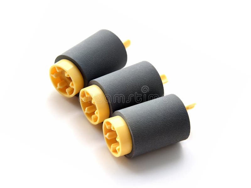 Rubber Feed Roll for Paper Feed Stock Image - Image of feed, copy: 57979391