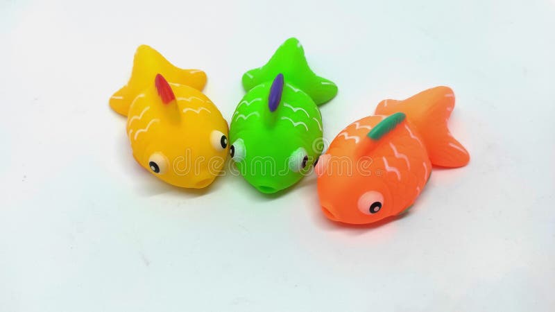 Rubber fish toy stock photo. Image of pool, kids, fish - 253913140