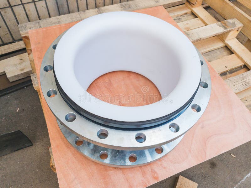 Rubber Flange Compensator with Internal Fluoroplastic Coating Stock ...