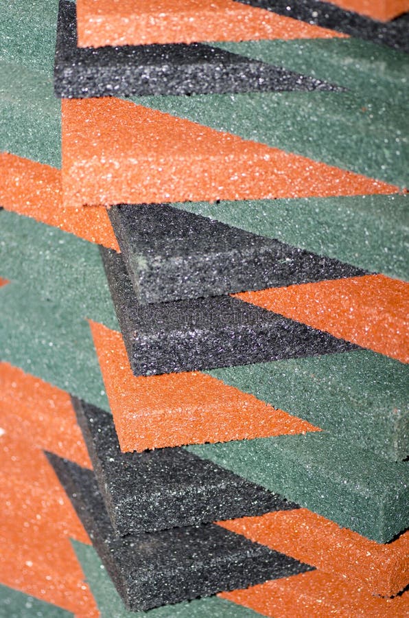 Rubber floor tiles stock photo. Image of fiber, square - 39716352