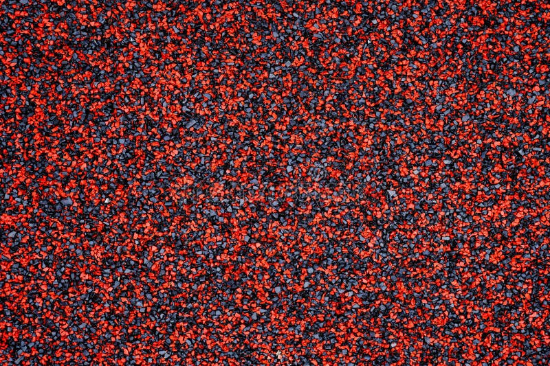Rubber Flooring Material Used for Surface at Children Playground Stock ...