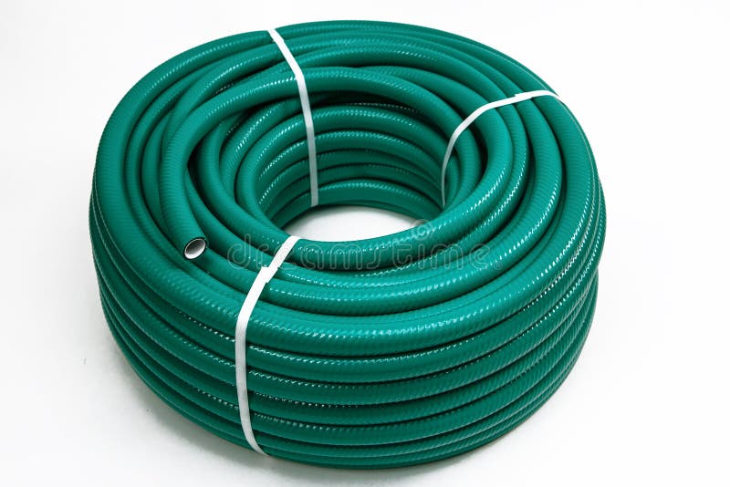A Rubber Hose Wrapped in a Bobbin and Fastened with a Plastic Lock ...