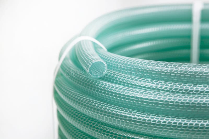 A Rubber Hose Wrapped in a Bobbin and Fastened with a Plastic Lock ...