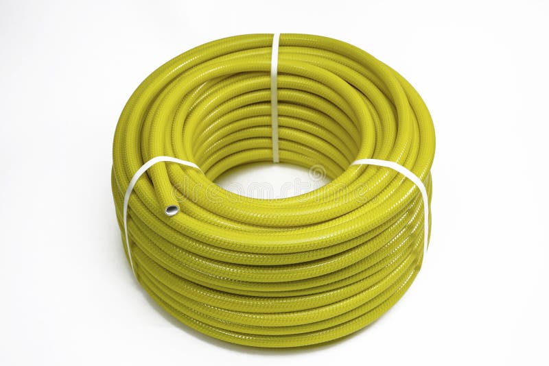 A Rubber Hose Wrapped in a Bobbin and Fastened with a Plastic Lock ...