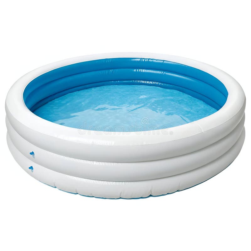 Rubber Inflatable Pool Icon, Summer Leisure Symbol Stock Illustration - Illustration of time ...