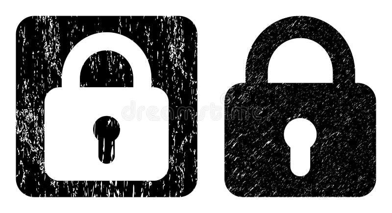 Rubber Lock Hole Seal stock vector. Illustration of stamp - 242131774