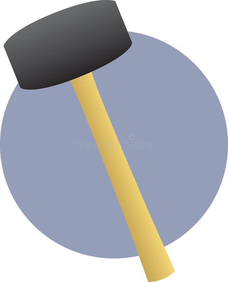 Rubber Mallet Stock Illustrations – 331 Rubber Mallet Stock ...