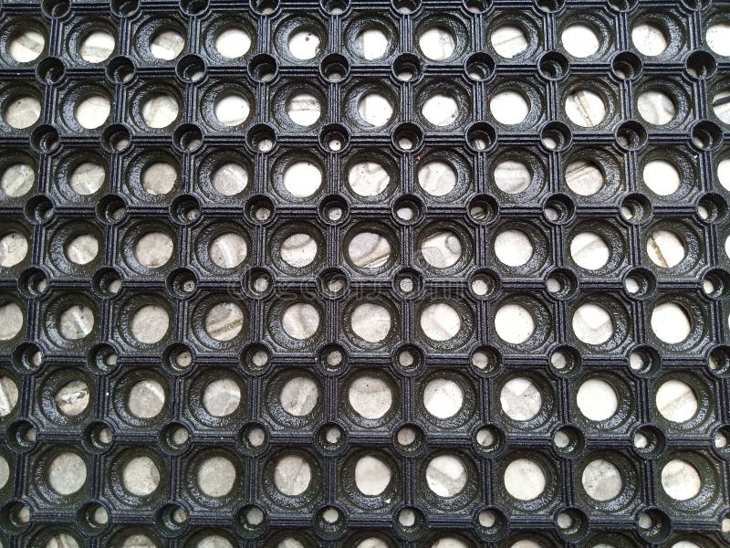 Rubber Mats with Round Patterns Stock Image - Image of circle, patterns ...