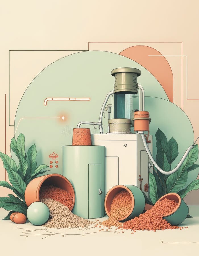 Rubber Mixing Process with Compound Ingredients in a Modern Setup Stock ...