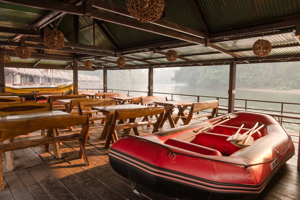 Rubber raft stock image. Image of green, oriental, house - 40899119