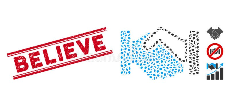 Believe Line Icon Concept. Believe Flat Vector Symbol, Sign, Outline ...