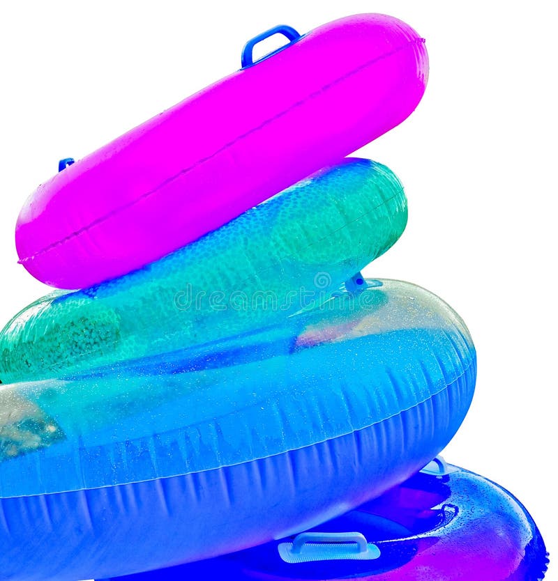 Rubber rings stock photo. Image of drift, holiday, doughnuts - 8074378