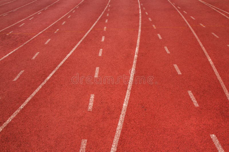 Rubber running track stock photo. Image of racetrack - 50629248