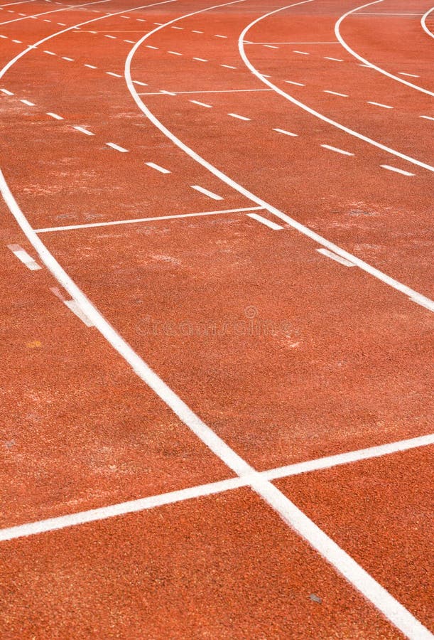 Rubber runway stock photo. Image of training, venues - 83886486