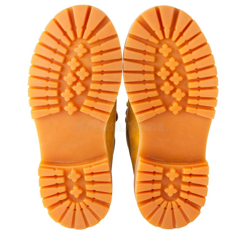 Rubber Sole on a White Background. Boot Protector. Isolate on a White ...
