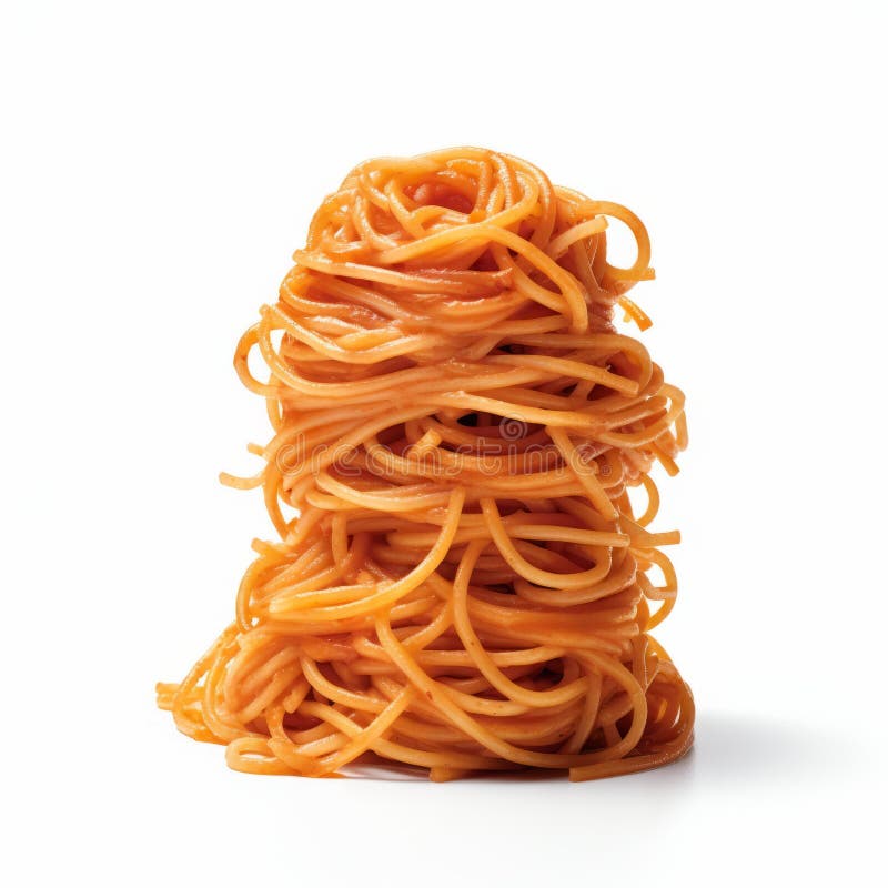 Rubber Spaghetti on White Surface - High Resolution Image Stock Image ...