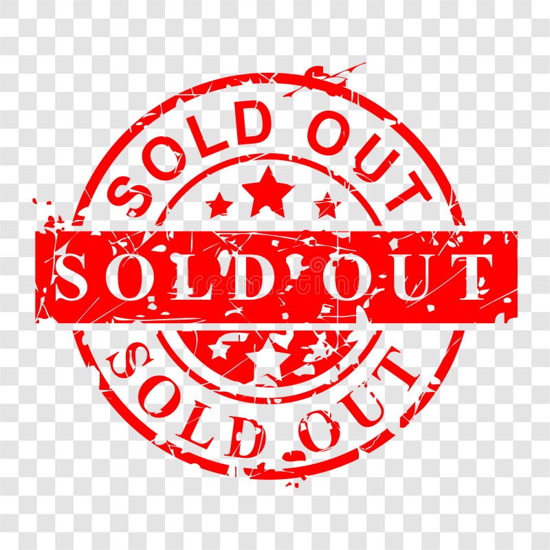 Sold Out Transparent Stock Illustrations – 136 Sold Out Transparent ...