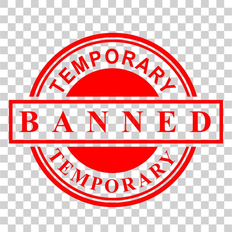 Transparent Banned Circle Stock Illustrations – 83 Transparent Banned ...