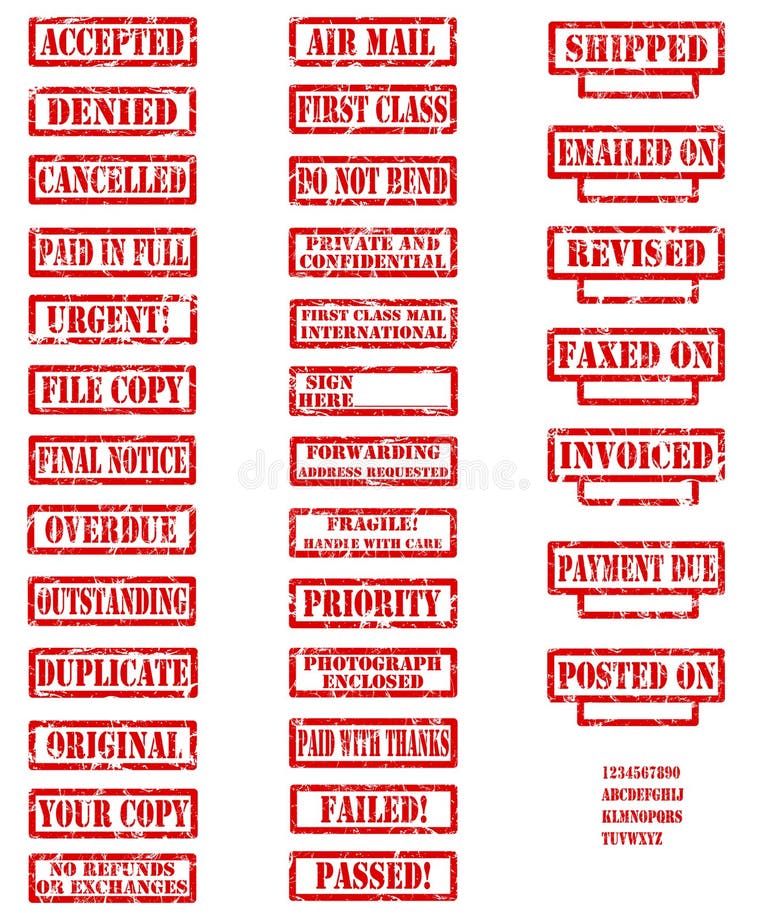 Not Paid Stamp Stock Illustrations – 37 Not Paid Stamp Stock ...