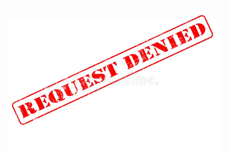 Denied Request Stock Illustrations – 429 Denied Request Stock ...