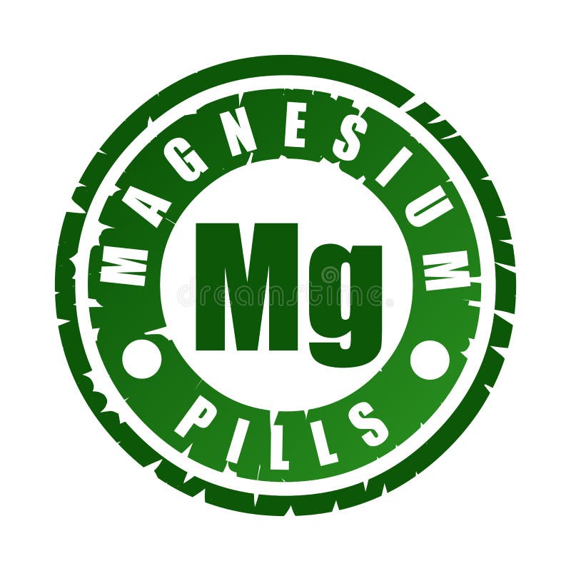 Mineral Mg Magnesium Shining Pill Cartoon Capsule Icon . 3d ...