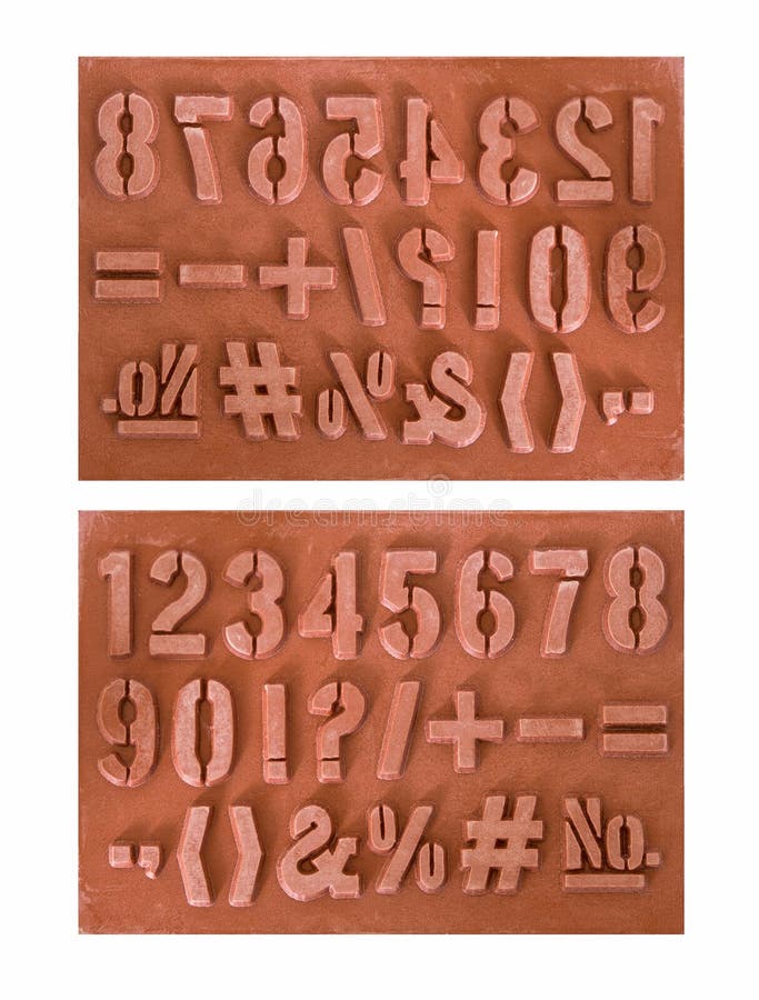 Rubber Stamp Numbers Stock Photos - Free & Royalty-Free Stock Photos ...
