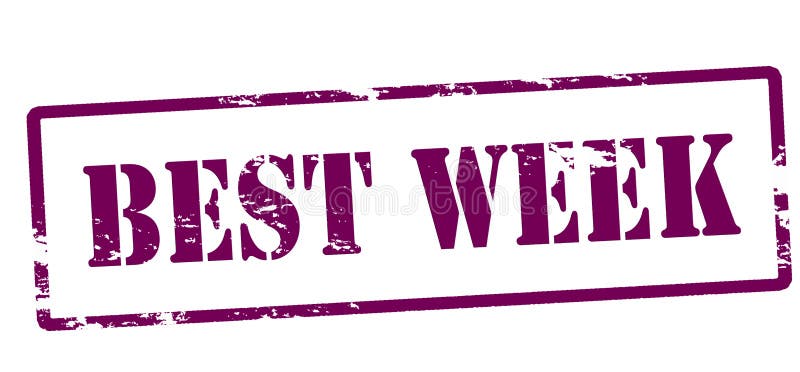 Best week stock illustration. Illustration of rectangular - 108514771