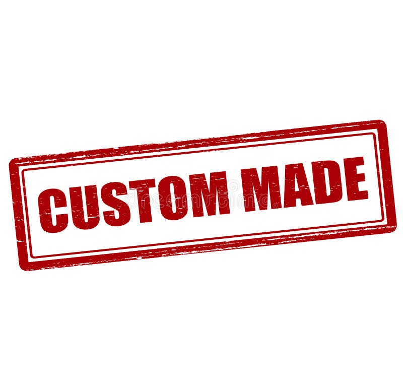 Customer made stock illustration. Illustration of sign - 92110294