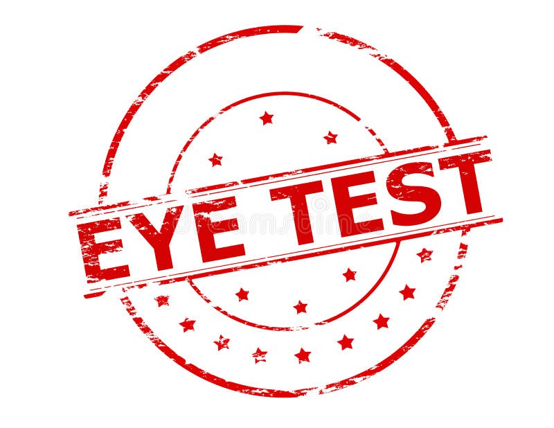 Eye test stock illustration. Illustration of round, stars - 92049943