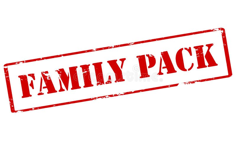 Family pack stock illustration. Illustration of parentage - 92086998