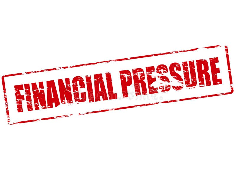 Financial Pressure Vices stock illustration. Illustration of bill - 5576615