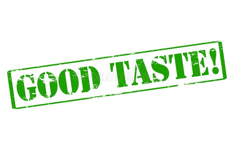 Good taste stock illustration. Illustration of miscellaneous - 92087030