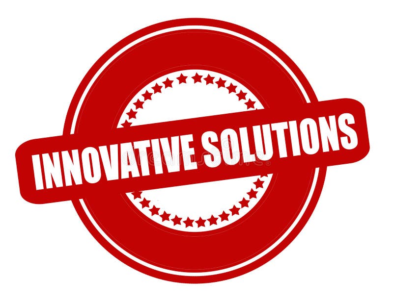 Innovative Solutions Landing Page Isometric Stock Vector - Illustration ...