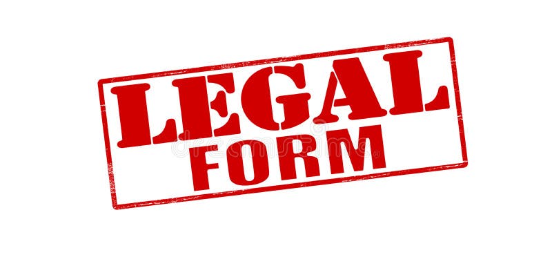 Legal form stock illustration. Illustration of miscellaneous - 92047795