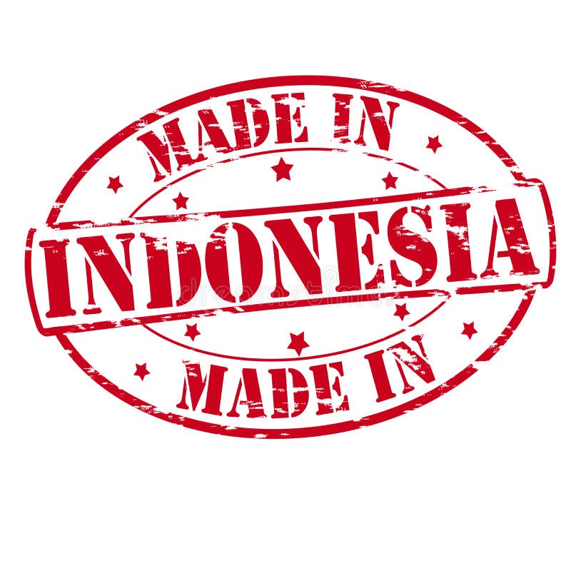 Made in Indonesia Labels in English and in Indonesian Languages ...