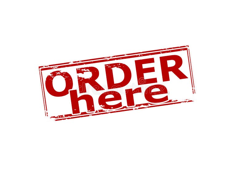 Order here stock illustration. Illustration of grunge - 92049651