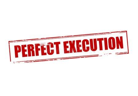 Perfect execution stock illustration. Illustration of execution - 92049549