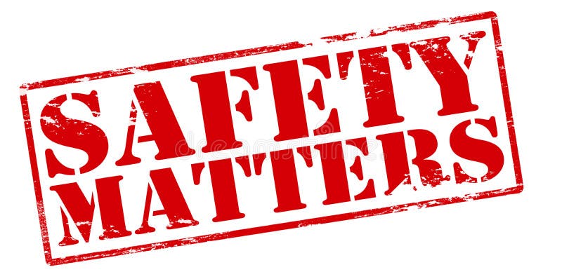 Safety matters stock illustration. Illustration of symbol - 92049747