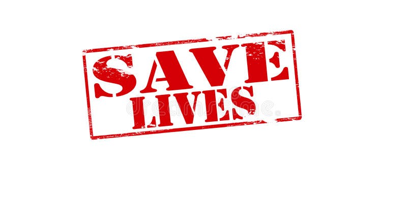 Save lives stock illustration. Illustration of lives - 92049877