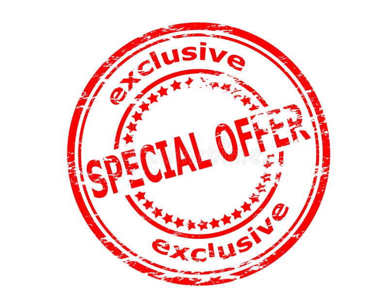 Exclusive offer stock illustration. Illustration of sign - 92049626