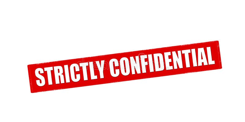 Strictly Confidential Banner. Strictly Confidential Speech Bubble Label ...