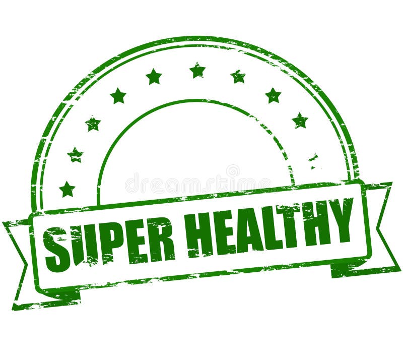 Super healthy stock illustration. Illustration of stars - 92070866