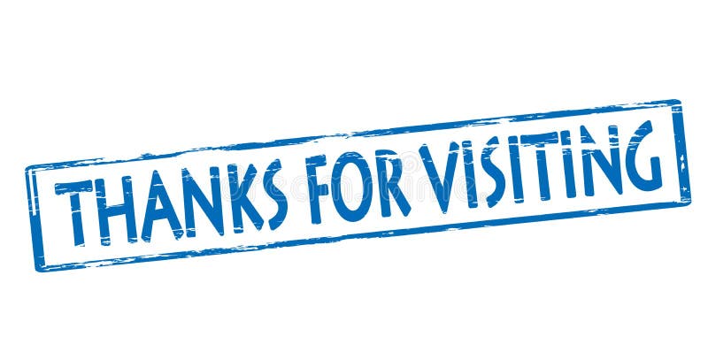 Thanks for Visiting Hanging Store Sign Customer Appreciation Stock ...