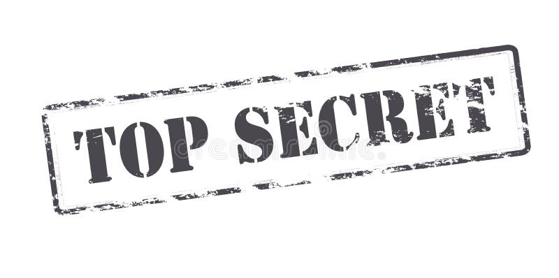 Top secret stock illustration. Illustration of concept - 92090304