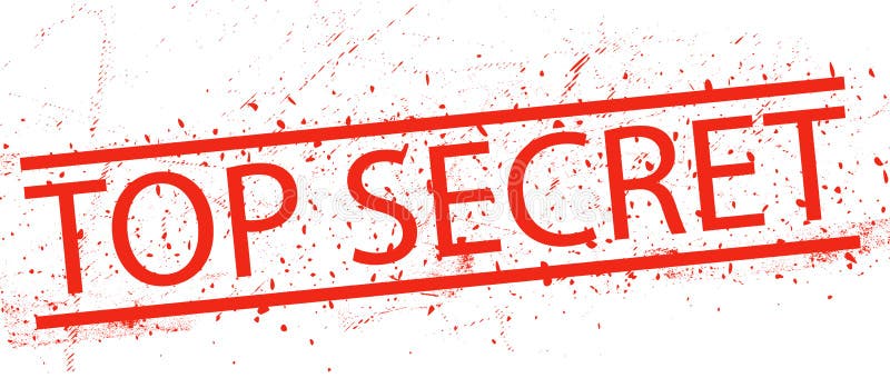Rubber Stamp with Text Top Secret Inside, Vector Illustration Stock ...