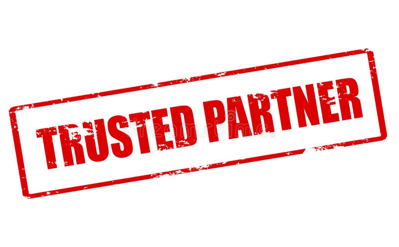 Trusted partner stock illustration. Illustration of comrade - 92087644