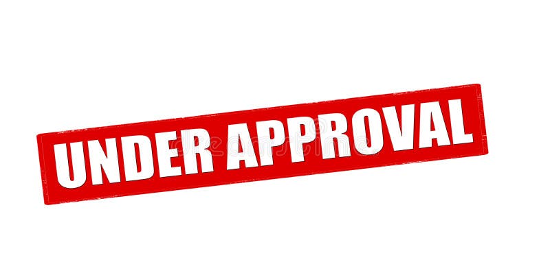 Under approval stock vector. Illustration of grunge - 104331350