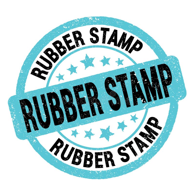 RUBBER-STAMP Text on Blue Round Stamp Sign Stock Illustration ... RUBBER-STAMP Text on Blue Round Stamp Sign Stock Illustration ...