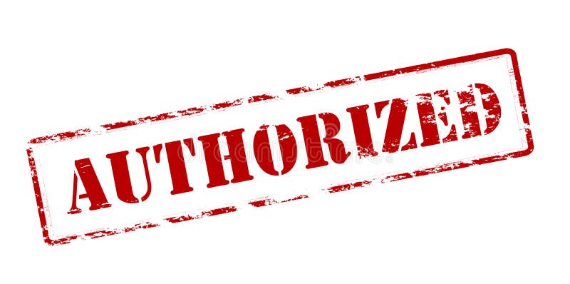 Authorized stock illustration. Illustration of licensed - 92090247